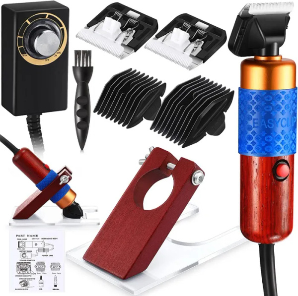 Ножницы для стрижки ковров с регулируемой скоростью, а также кронштейн ...