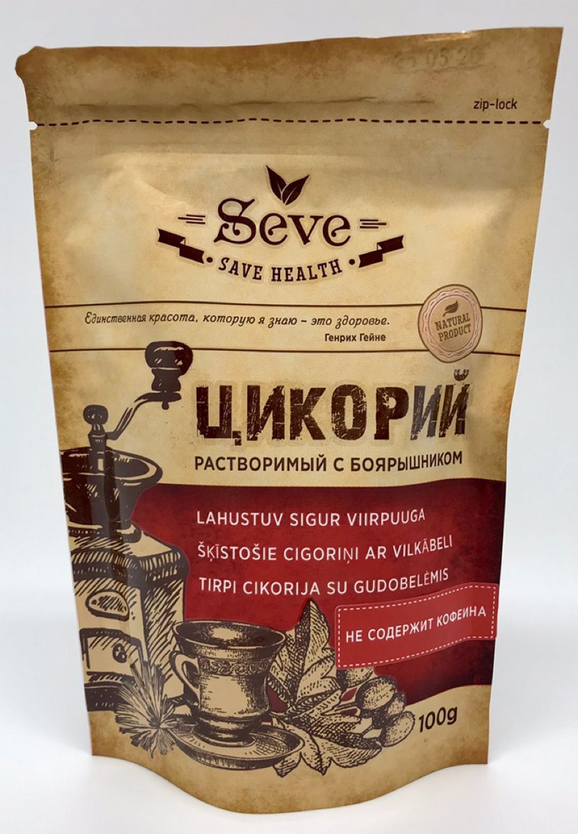 Цикорий Seve, растворимый, с боярышником, порошок, 100 г — купить в ...