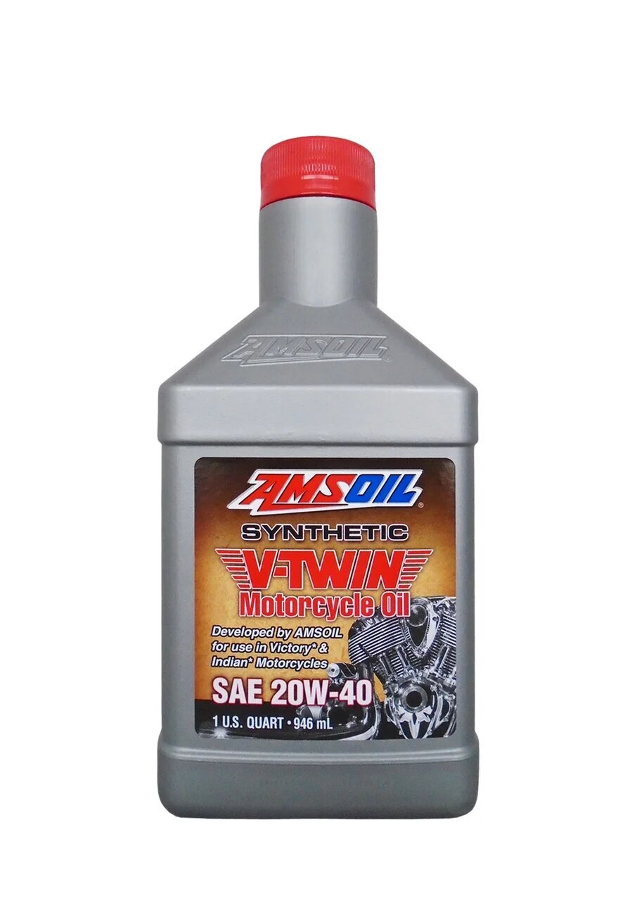 Моторное масло Amsoil SYNTHETIC V-TWIN MOTORCYCLE OIL 20W-40 ...