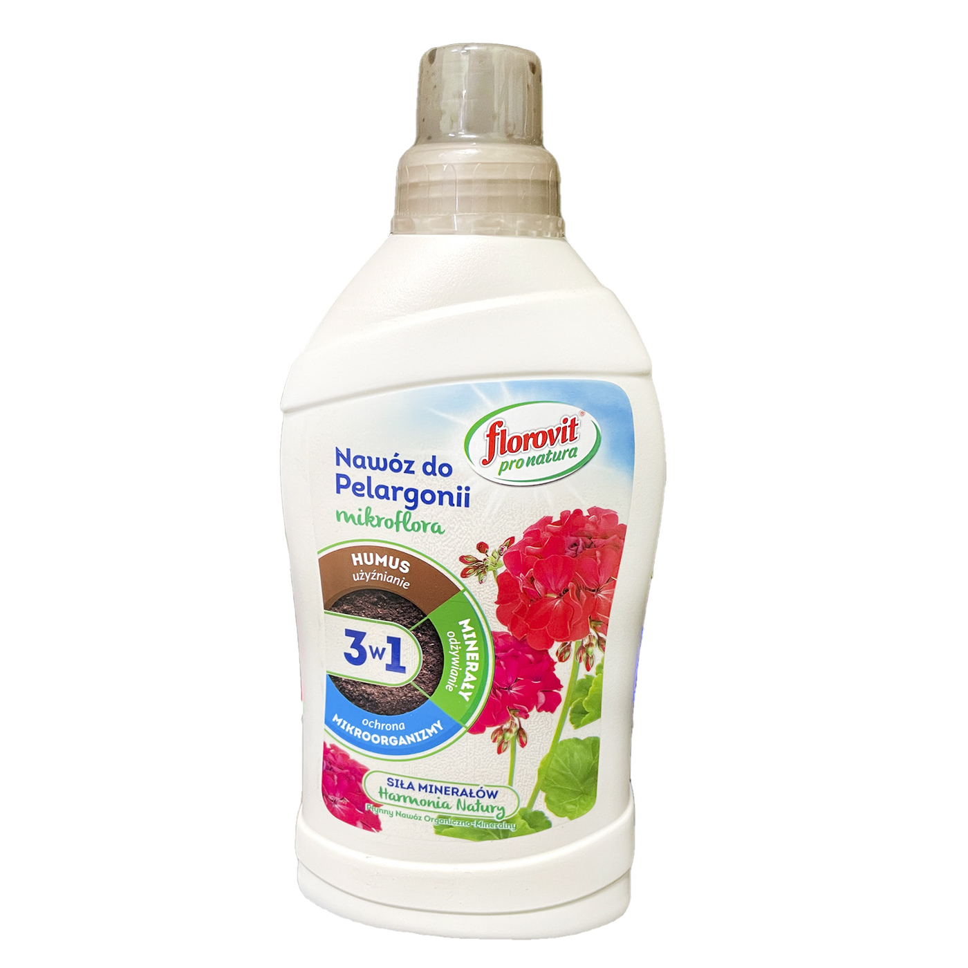 Florovit PRO NATURA MIKROFLORA 3 в 1 для пеларгоний — купить в интернет-магазине OZON с быстрой ...