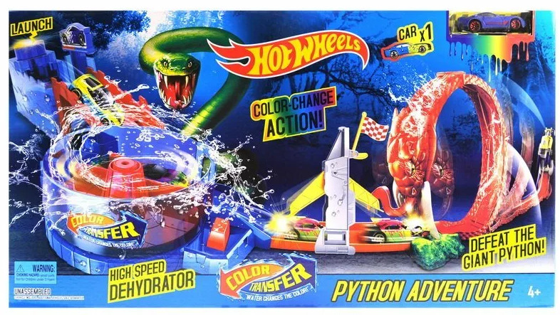 Трек "Hot Wheel Python Advaventure" Приключения Питона, с машинкой ...