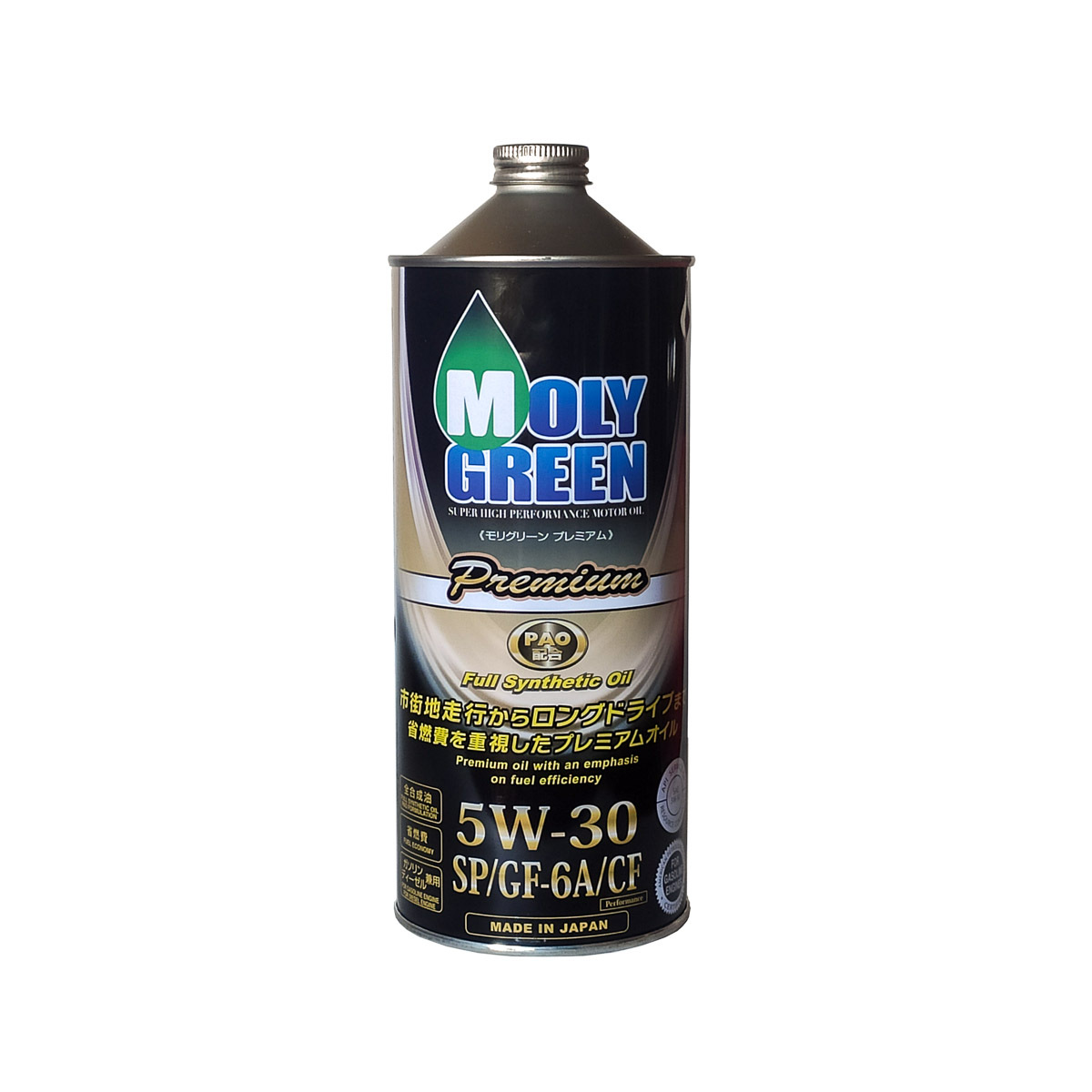 Моторное масло MolyGreen 5W-30 Синтетическое 1 л - купить в интернет ...