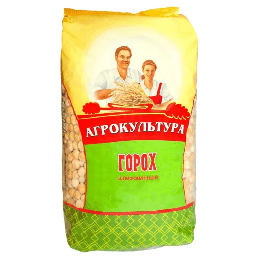 Горох шлифованный АГРОКУЛЬТУРА 800г 4шт — купить в интернет-магазине ...