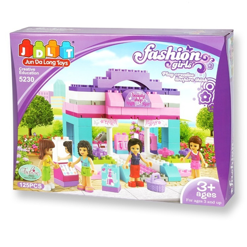 Отзывы на Конструктор JDLT "Модные девочки: Магазин косметики" от покупателей OZON