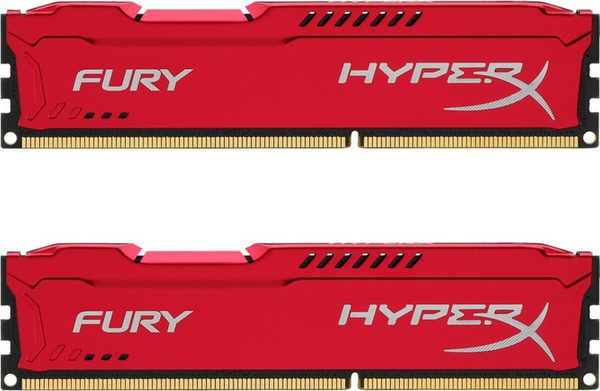 Модуль оперативной памяти HyperX FURY Red DDR3 1866 МГц 2x4 ГБ ...