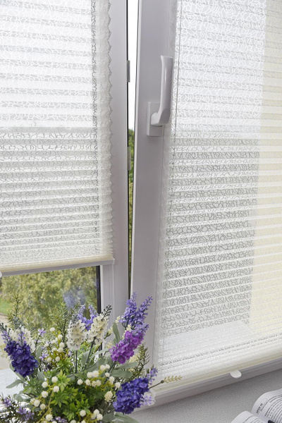 Плиссе Delfa Basic Transparent , размер 57х160 см, белый, Полиэстер купить c доставкой на OZON ...