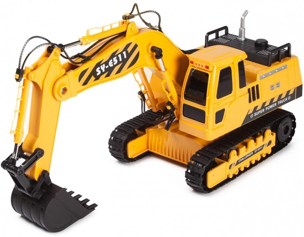 Радиоуправляемый экскаватор Double Eagle 1:20 2.4G - E511-003 - купить с доставкой по выгодным ...