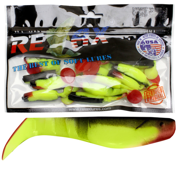 Силиконовая приманка для рыбалки - Риппер RELAX TERMINATOR 3" (7,5 cm ...