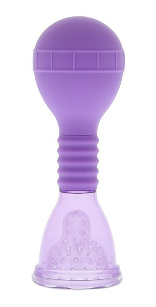 Фиолетовая помпа для клитора PREMIUM RANGE ADVANCED CLIT PUMP - купить ...