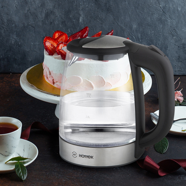 Купить электрический чайник Hottek HT-960-005, Пластик по низкой цене: отзывы, фото ...