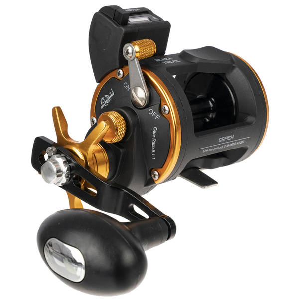 Катушка GRFish SEARA 30 TRLCL со счетчиком в метрах, Мультипликаторная ...