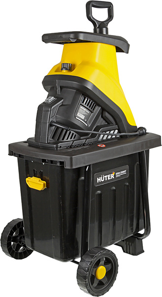 Измельчитель садовый Huter ESH-2500T, 2.5 кВт / садовый измельчитель ...