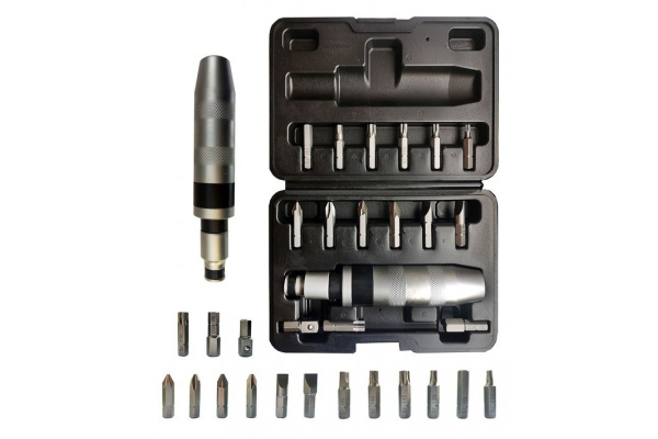 Отвертка ударная ROCKFORCE с набором вставок 17 предметов RF-5171 купить на OZON по низкой цене ...