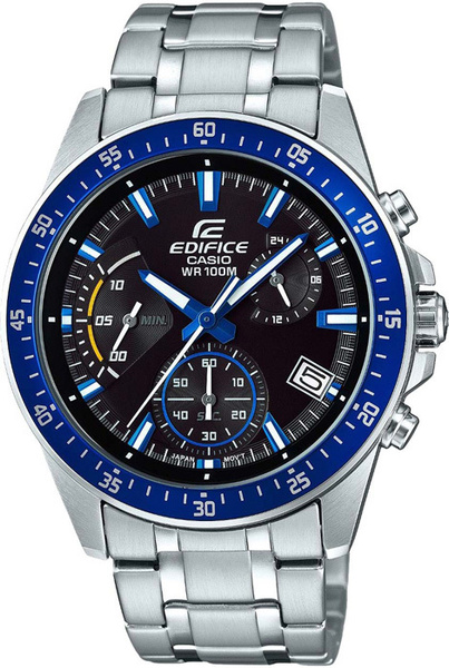 Мужские кварцевые наручные часы Casio Edifice Efv 540d 1a2 с хронографом купить с доставкой по