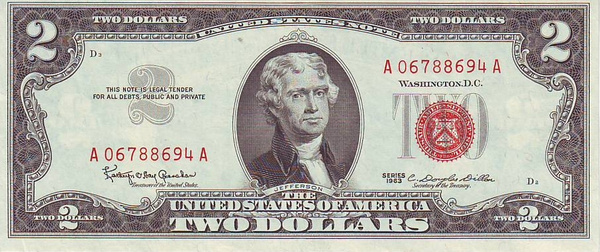 Купюра, США, 1963 год, 1 шт - купить по выгодной цене в интернет-магазине OZON (271406202)