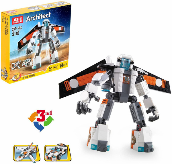 Конструктор Decool Летающий робот 3115 (Creator 31034) / 237 деталей - купить с доставкой по ...