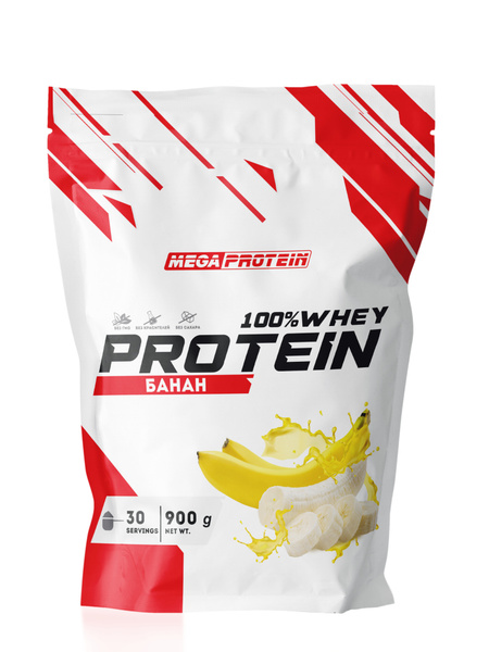 WHEY PROTEIN (Банан) 900 гр - купить с доставкой по выгодным ценам в ...