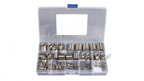 Набор вставок для ремонта резьбы M3-M16 80 предметов ANROKEY купить на OZON по низкой цене ...