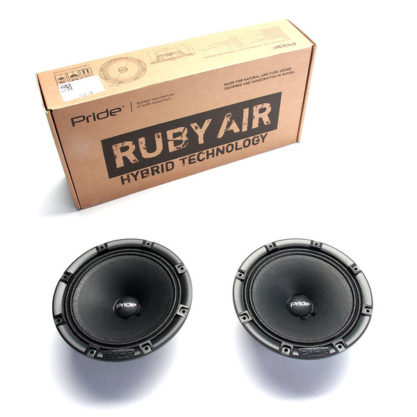 Среднечастотные и мидбасовые динамики СЧ/НЧ PRIDE RUBY AIR 6.5 - купить по выгодной цене в ...
