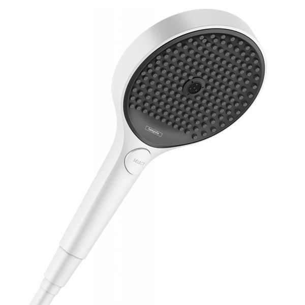 Ручной душ hansgrohe Rainfinity 130 3jet 26864700, матовый белый ...