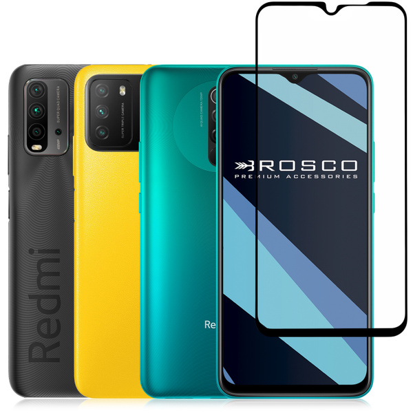 Защитное стекло ROSCO для Xiaomi Redmi 9, Redmi 9T и Xiaomi Poco M3 ...