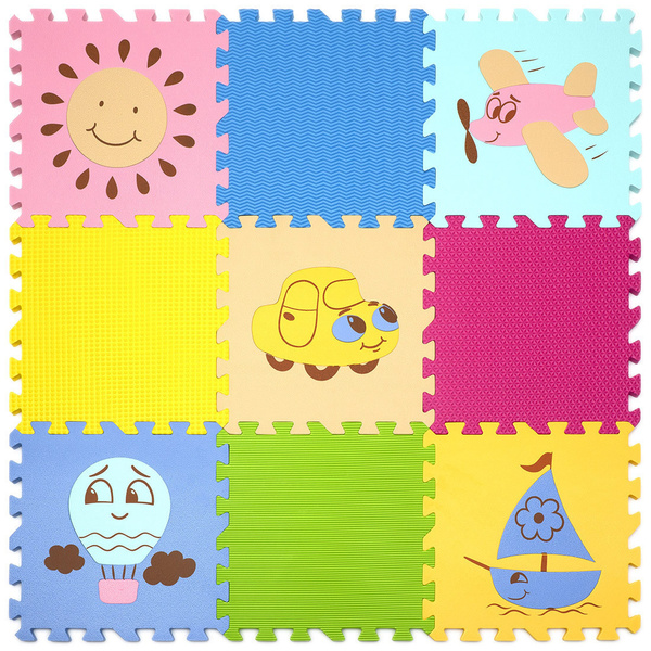 Funkids / Детский напольный игровой коврик-пазл "Окружающий Мир ...