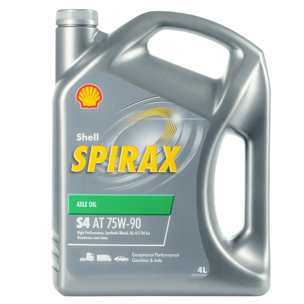Трансмиссионное масло Shell Spirax S4 AT 75W 90 полусинтетическое 1л ...