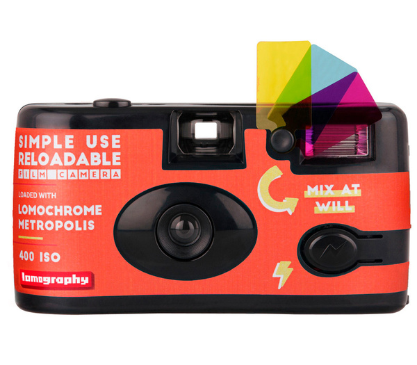 Пленочный фотоаппарат Lomography Simple Use Camera 400/27 B&W - купить ...