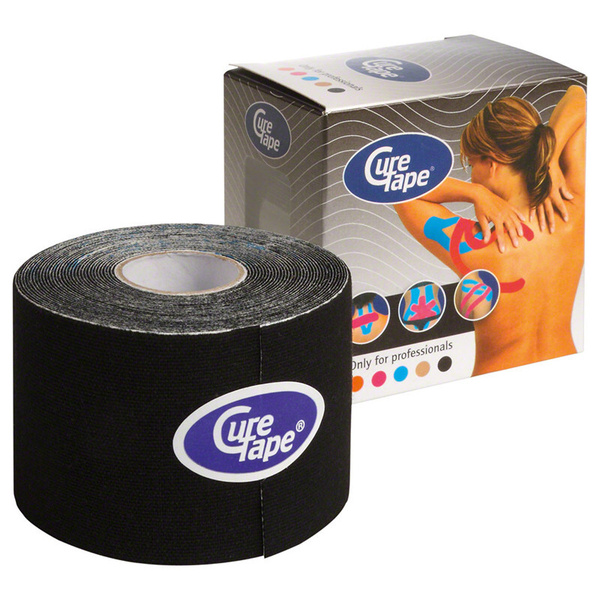 Cure Tape Кинезиотейп CureTape Neutral 5см Х 500 см, черный - купить с ...