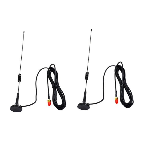 2X UT-106UV SMA-Female автомобильная магнитная двухдиапазонная антенна ...