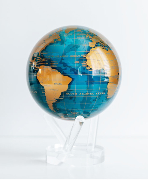 Глобус самовращающийся MOVA GLOBE d16.5 см с политической картой Мира ...