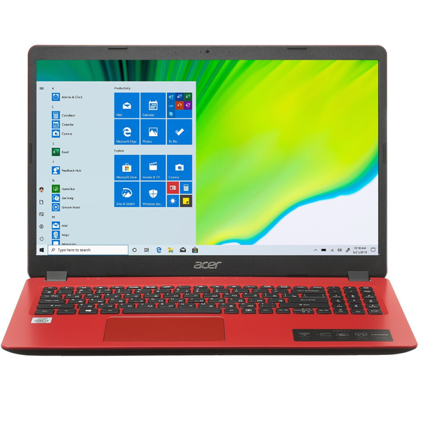 Ноутбук Acer Aspire 3 A315-56-385X (NX.HS7ER.00E), красный купить по ...