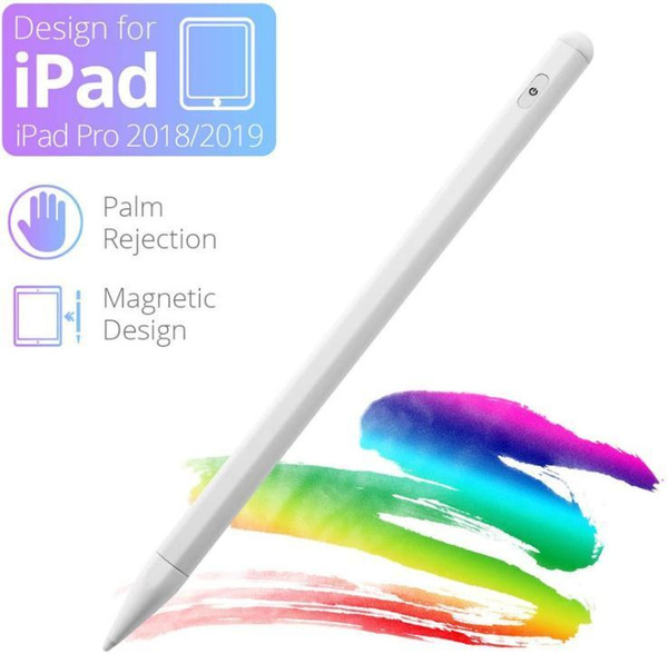 Активный стилус Pencil Pen для планшета Apple iPad - белый, сенсорная ...