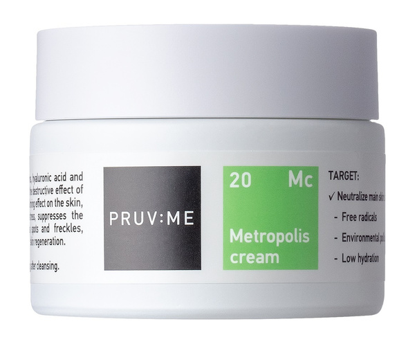 Витаминный крем для лица PRUV ME Mc 20 Metropolis Cream - купить с ...