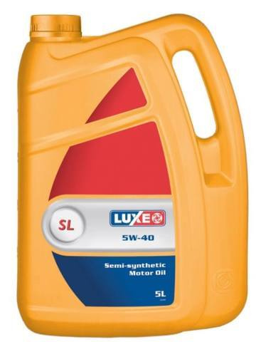 Масло моторное LUXE 5W-40 Полусинтетическое - купить в интернет-магазине OZON (482471333)
