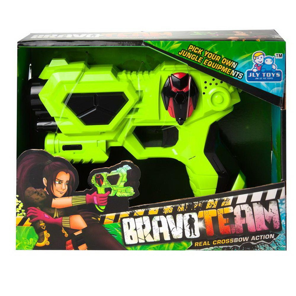 Бластер Junfa "Bravo Team", свет, звук, 24х18х5,5 см (3117C-1) - купить с доставкой по выгодным ...