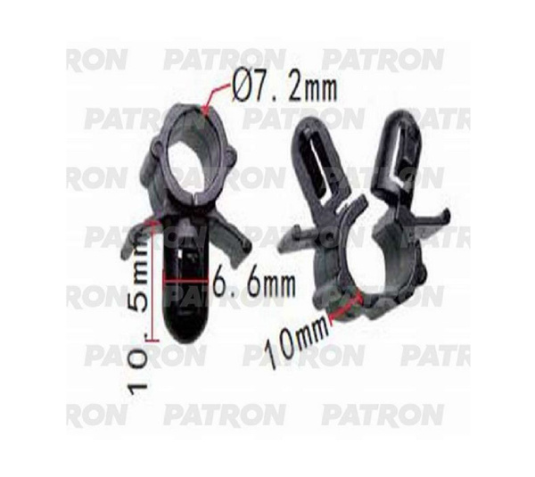 Клипса крепежная автомобильная, 1 шт. купить по выгодной цене в ...