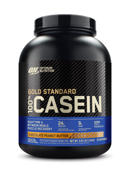 Казеин Optimum Nutrition 100% Casein Protein 1800 гр Шоколадное ...
