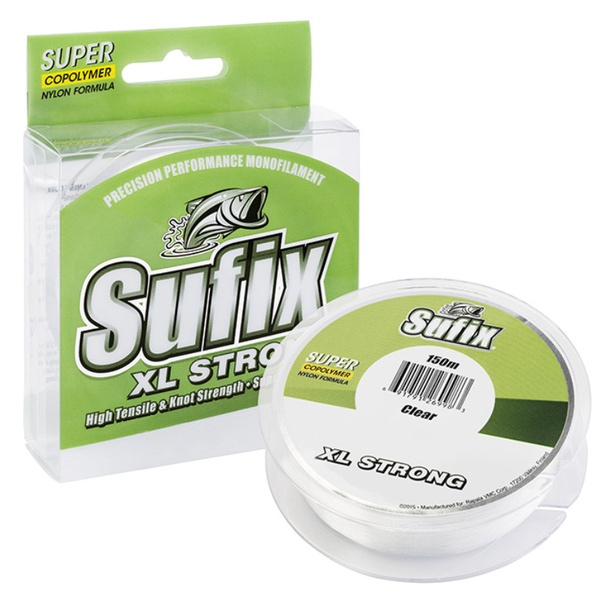 Монофильная леска для рыбалки SUFIX XL Strong new_ПРОЗРАЧНАЯ по 100 м купить по выгодной цене в ...