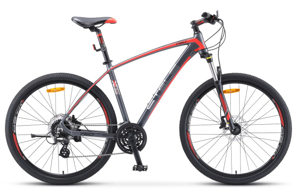 Велосипед Stels Navigator 750 D 27.5 V020 Антрацитовый ( горный ...