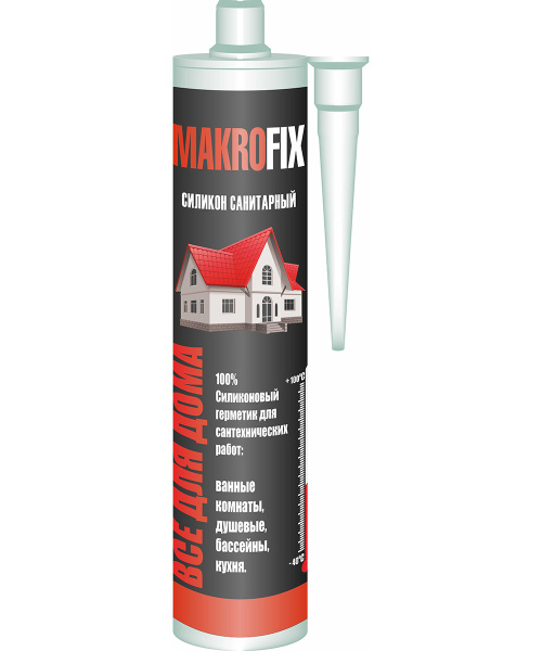 Силиконовый Герметик MAKROFIX, Для дерева - купить по низким ценам в интернет-магазине OZON ...