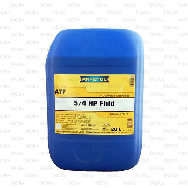 Ravenol масло трансмиссионное ravenol atf 5/4 hp fluid (20 л ...