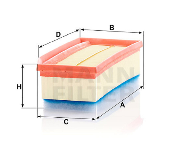 Фильтр воздушный MANN FILTER C27030 - купить по выгодным ценам в ...