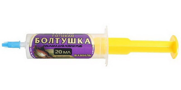 Насадка для ловли рыбы, готовая болтушка(шприц), 20 мл, ваниль - купить ...