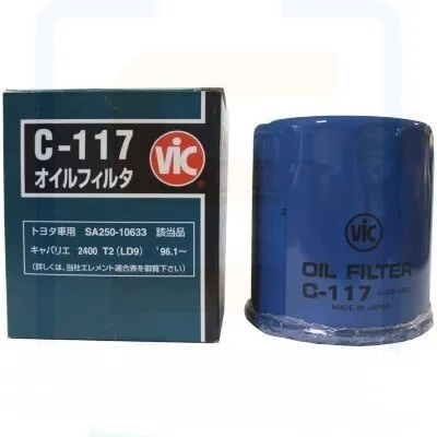 Фильтр масляный Vic C-117 - купить по выгодным ценам в интернет-магазине OZON (566440804)