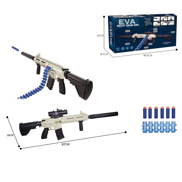EVA Винтовка пулемет M416 с мягкими пулями / шестикратный оптический прицел / глушитель - купить ...