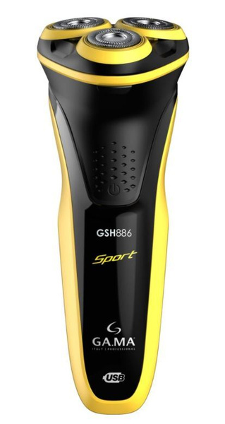 GA.MA Электробритва GSH886 SPORT - MS, желтый, черный купить на OZON по ...