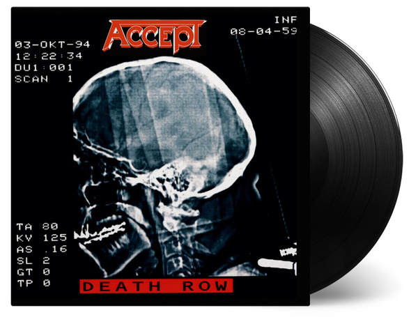 Accept. Death Row (2LP Gatefold / Black Vinyl / Reissue) - купить с ...