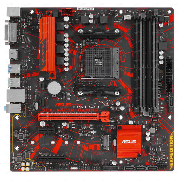 Материнская плата ASUS EX-A320M-GAMING купить по низкой цене с ...