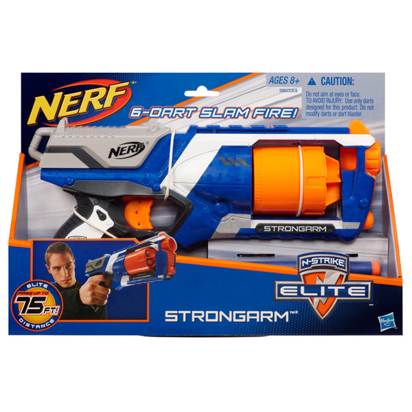Nerf 36033 Нерф Бластер Элит Стронгарм - купить с доставкой по выгодным ...